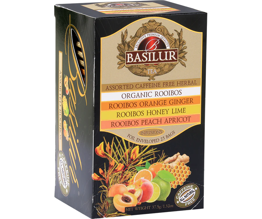 Infusion Basilur rooibos assorted 25 bolsas | Emporio Roble Viejo