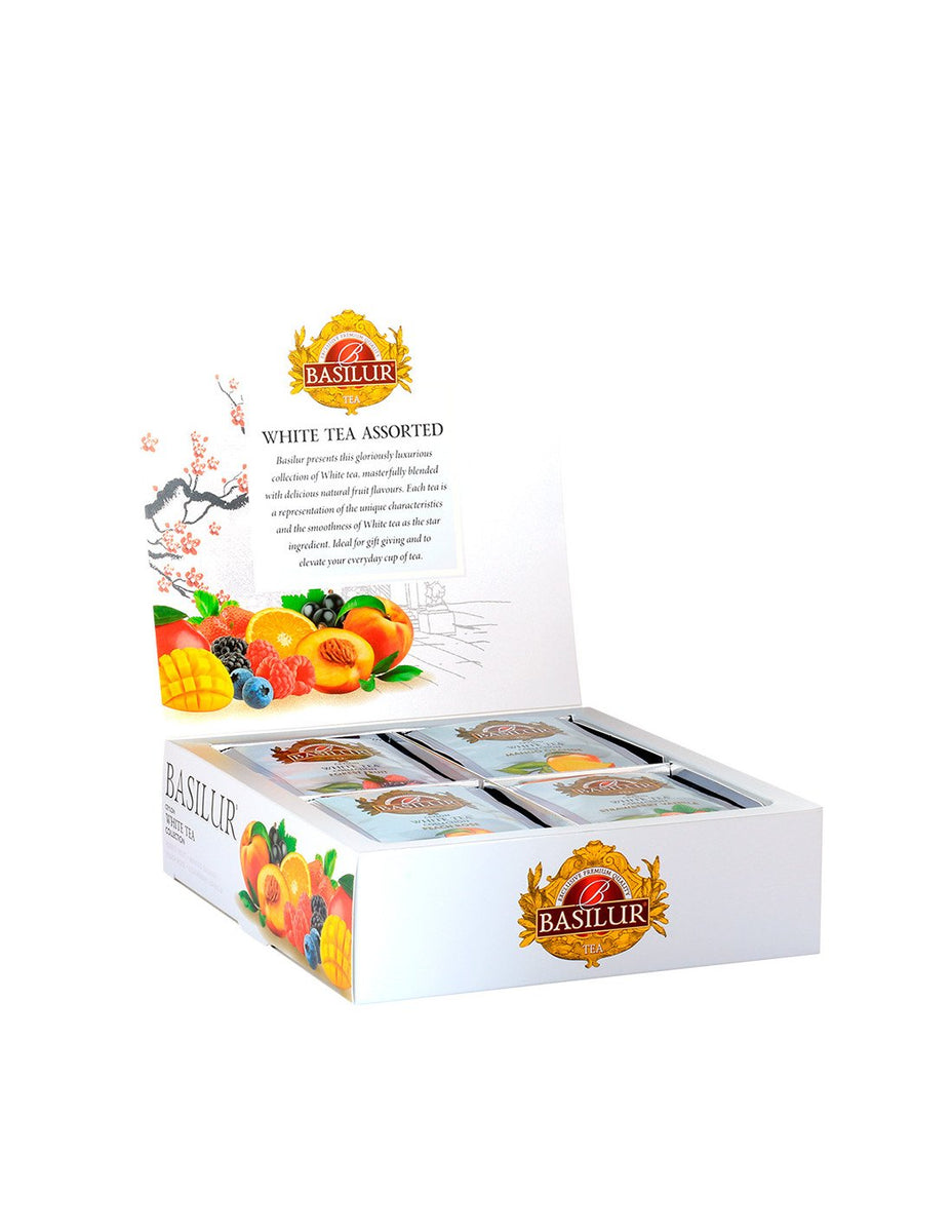 Té Blanco Assorted Basilur 40 Bolsas | Emporio Roble Viejo